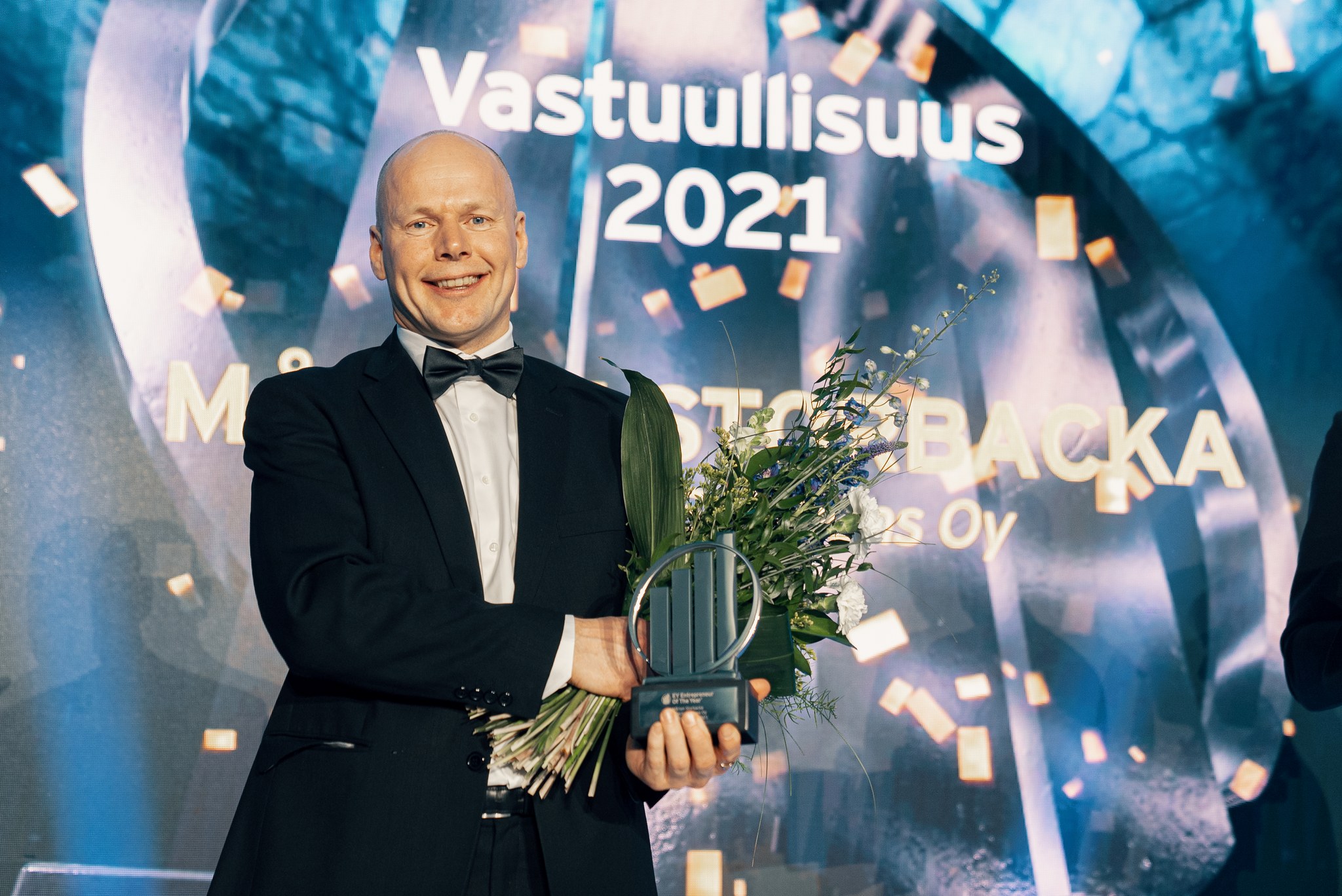 Mårten Storbacka won the Entrepreneur of the Year-Responsibility 2021 ...